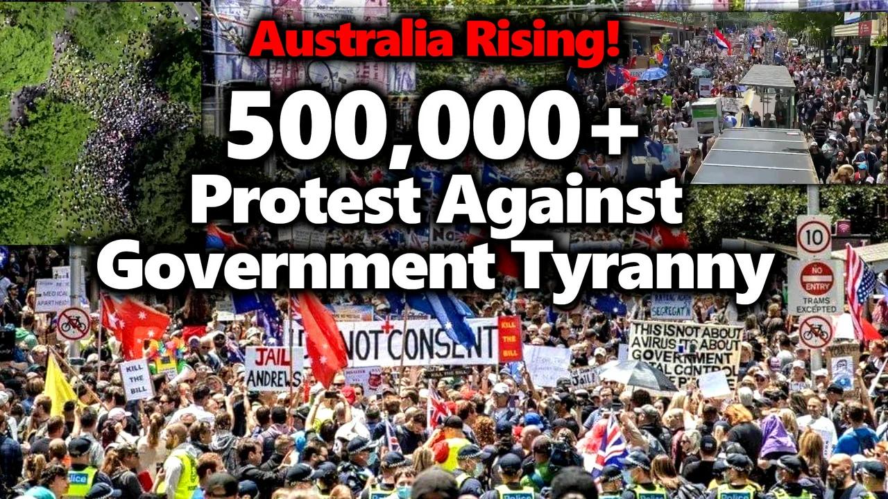 ENORMOUS Protests Across Australia: Compilation Of Massive Rallies From ...