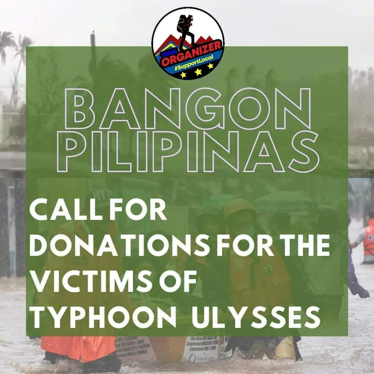 Donation Drive for The Victims of Typhoon Ulysses