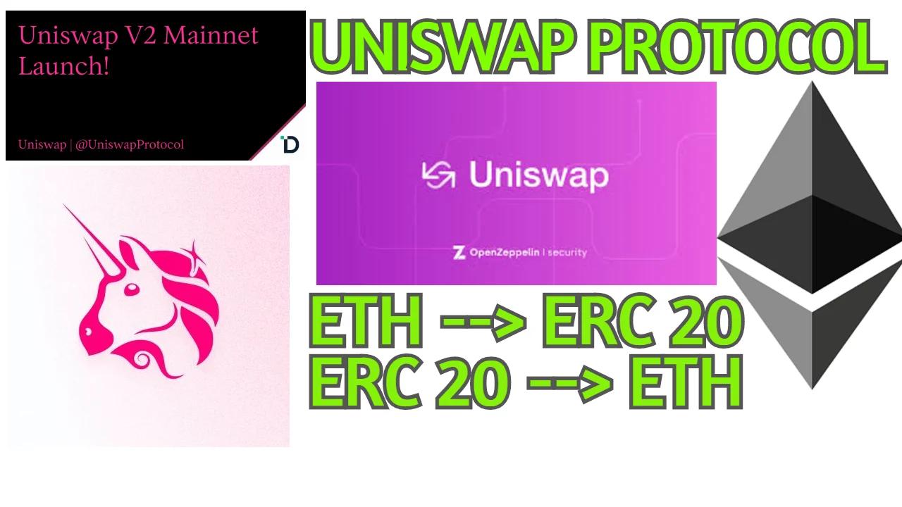 Uniswap Protocol - Jak szybko zamienić Tokeny ERC 20 na Ethereum ETH i odwrotnie