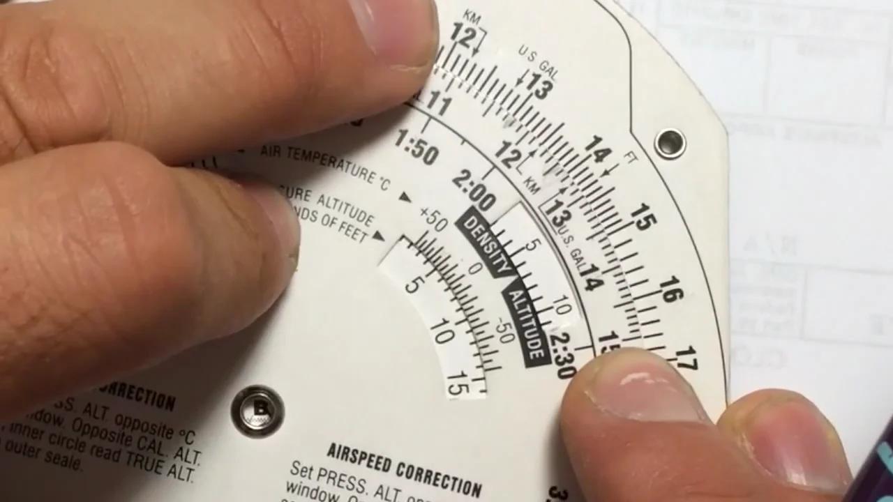 How To Find Calibrated Airspeed CAS - E6B