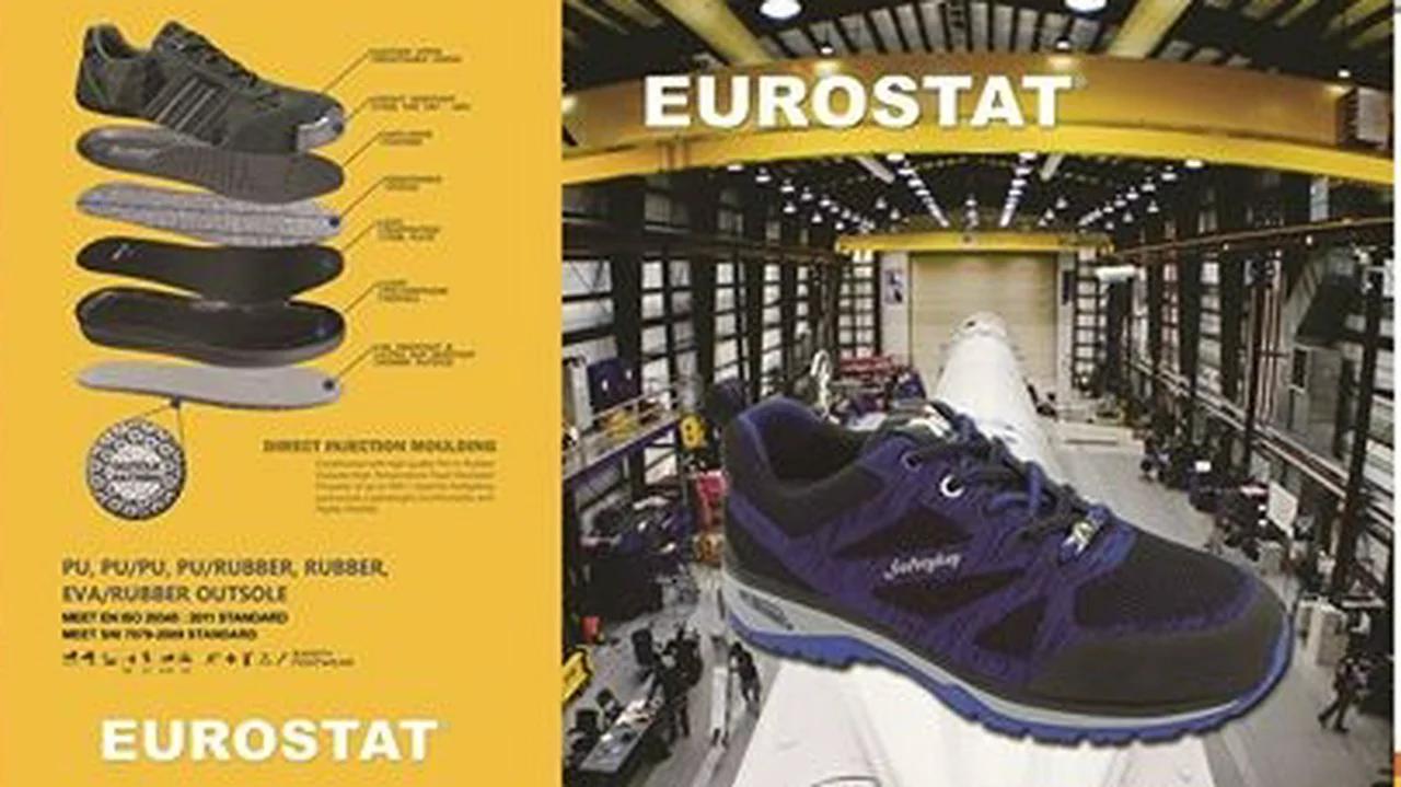 Eurostat Safety Shoes | Industrial Grade SNI & CE Standard