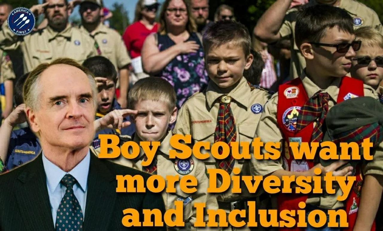 Jared Taylor || Boy Scouts want more "Diversity and Inclusion"