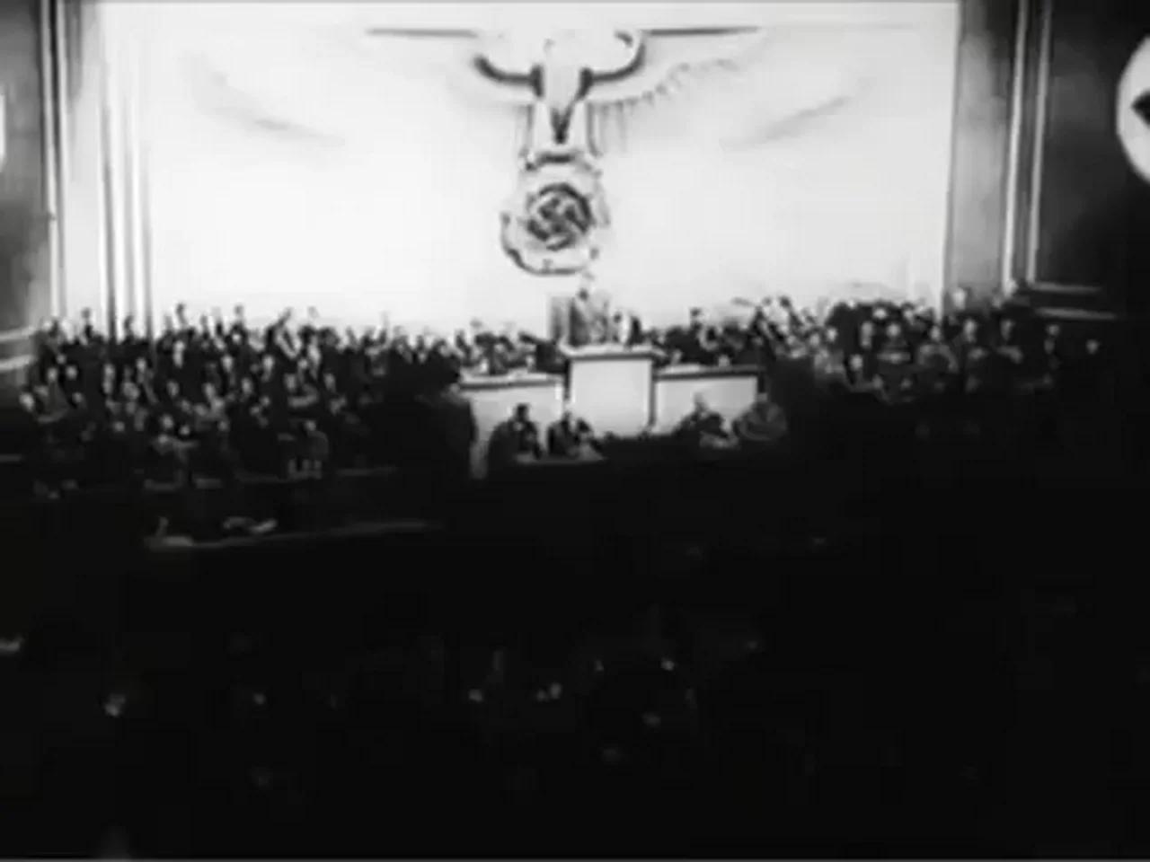 Hitler Reichstag Speech - Roosevelt