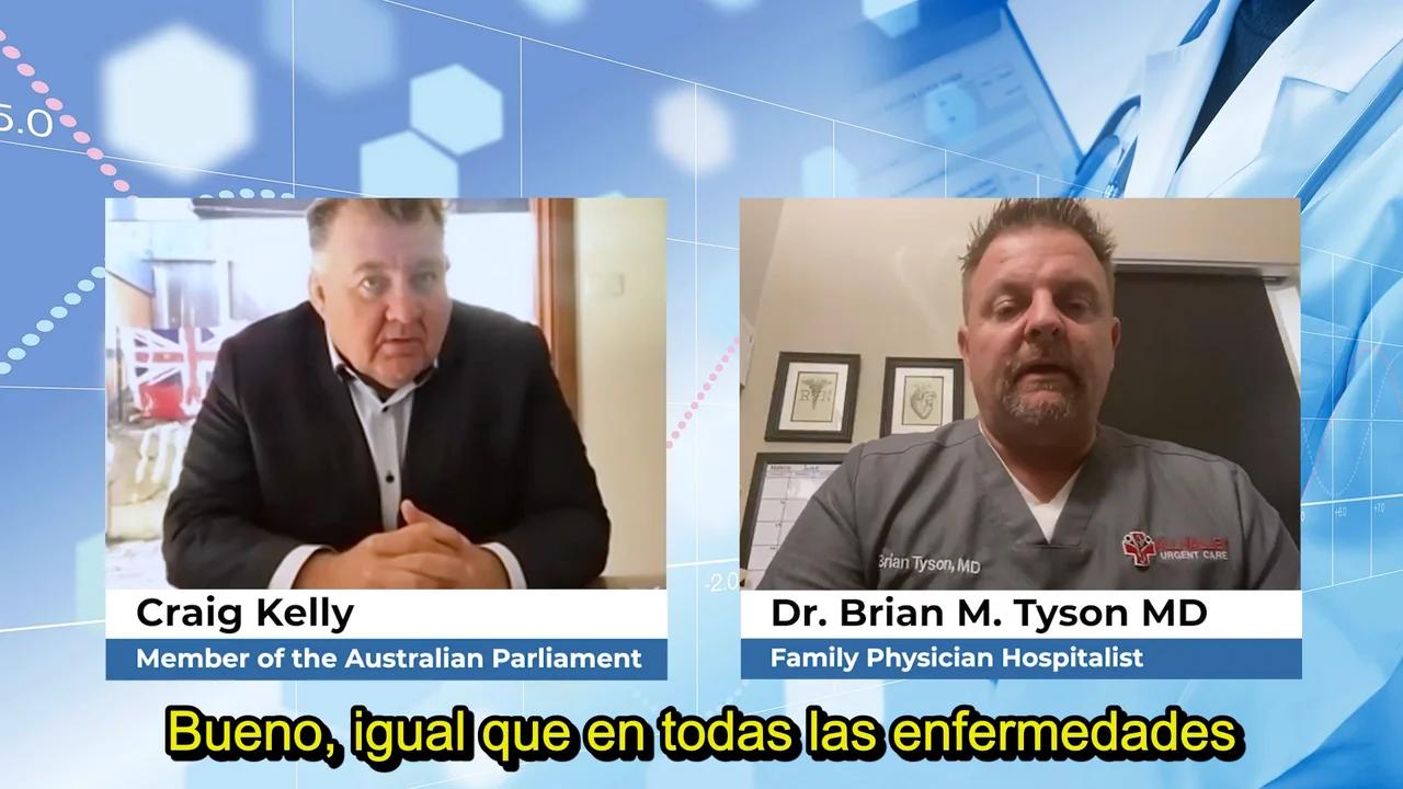 Dr. Brian Tyson y Craig Kelly.