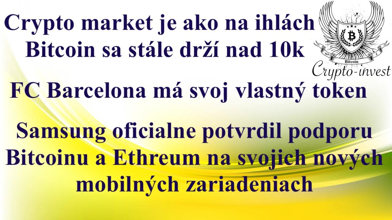 Samsung potvrdil podporu BTC a ETH na nových mobiloch