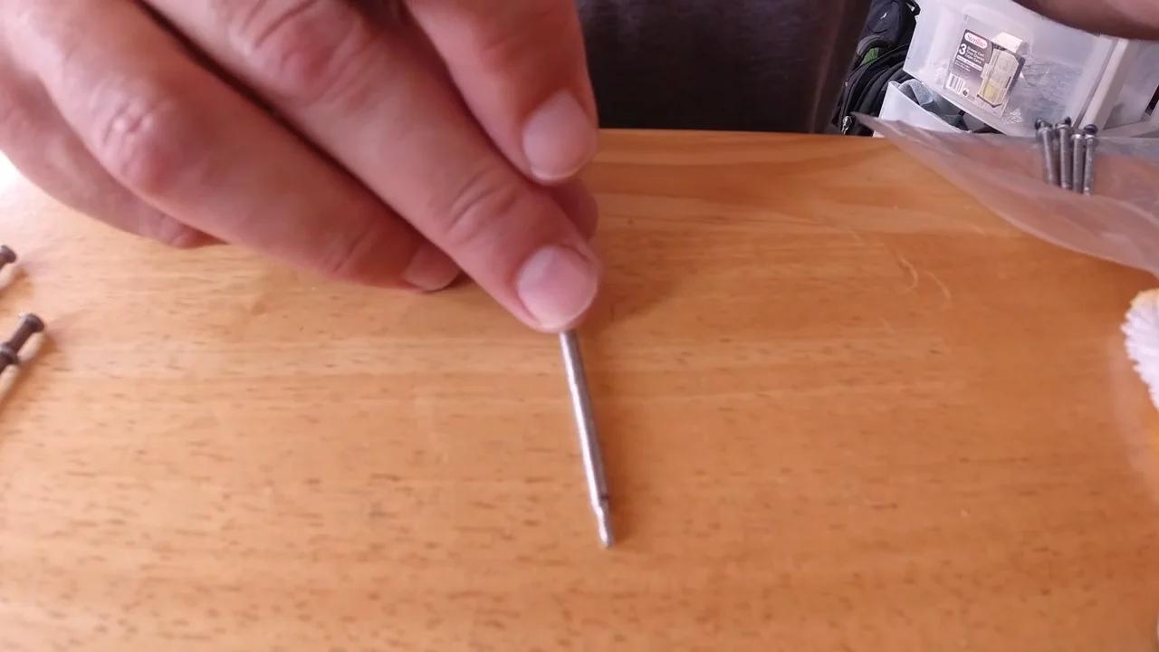 Making Firing Pins From Duplex Nails