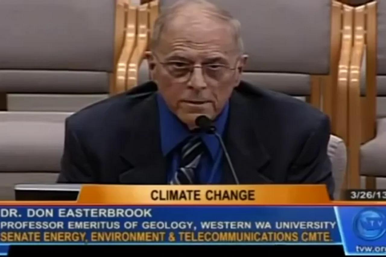 Professor Dr. Don J. Easterbrook Debunks 'Climate Change'