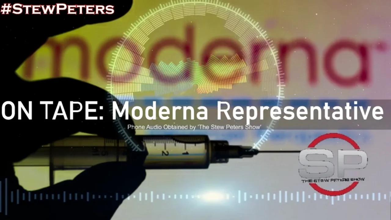 Recording of Moderna Rep Making HORRIFIC Admission About Jab