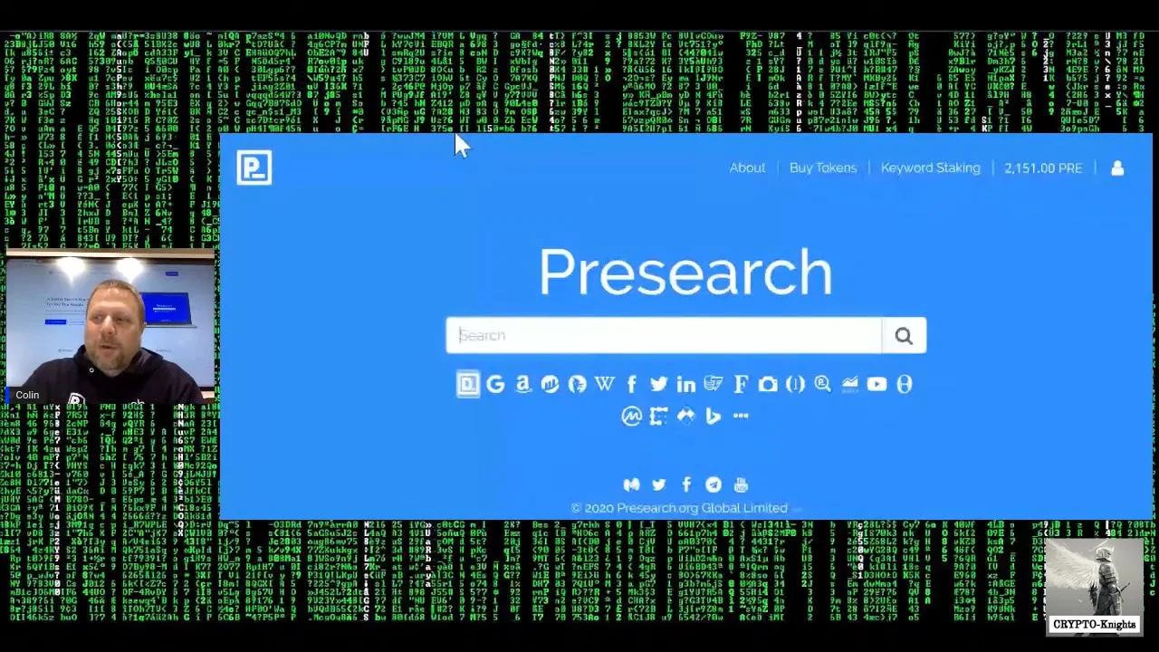 Presearch - DeGOOGLE NOW - Use this community-driven Decentralized ...