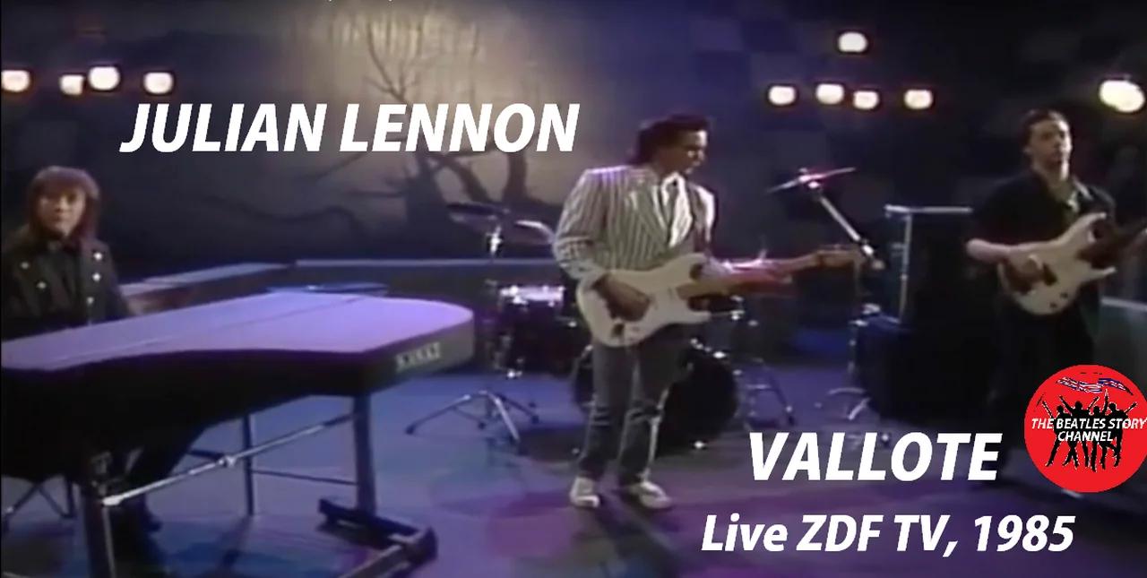 JULIAN LENNON - VALOTTE ( LIVE TV ZDF , 1985)