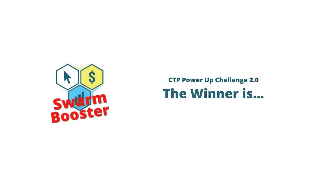 The winner of the ctp power up challenge is...