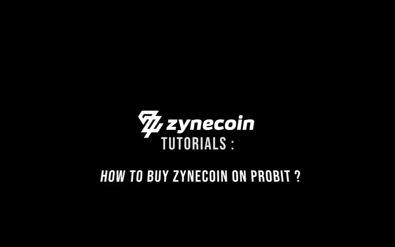 🔷 TUTORIEL 💻 HOW TO BUY ZYNCOIN ON PROBIT 🇬🇧