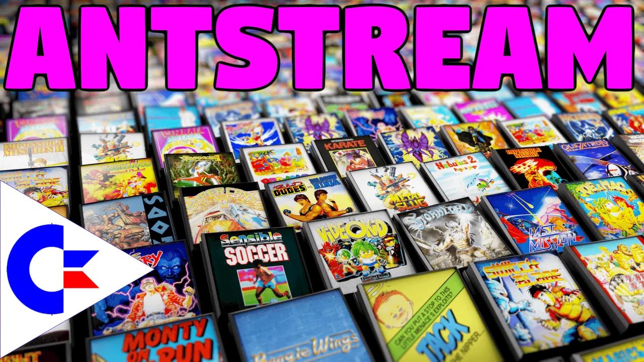 Antstream Retro Game Streaming Service