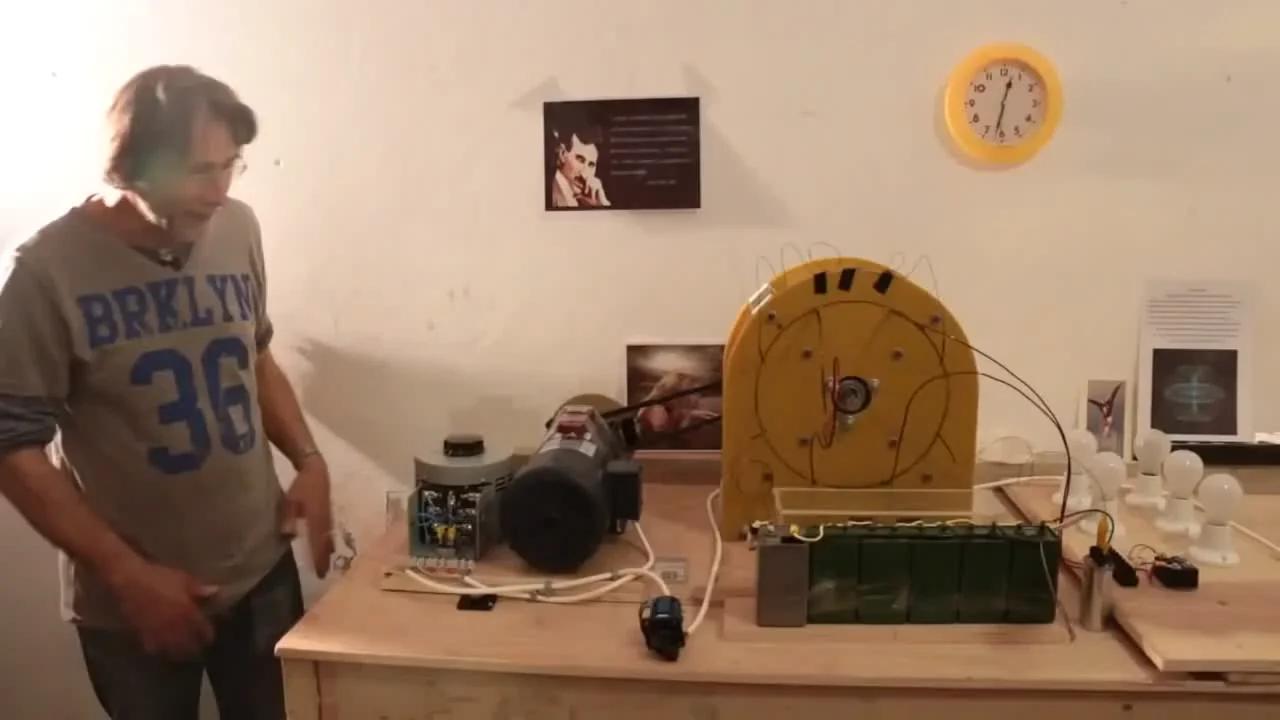 Former Honda Engineer James Robitaille Demonstrates The QEG Free Energy ...