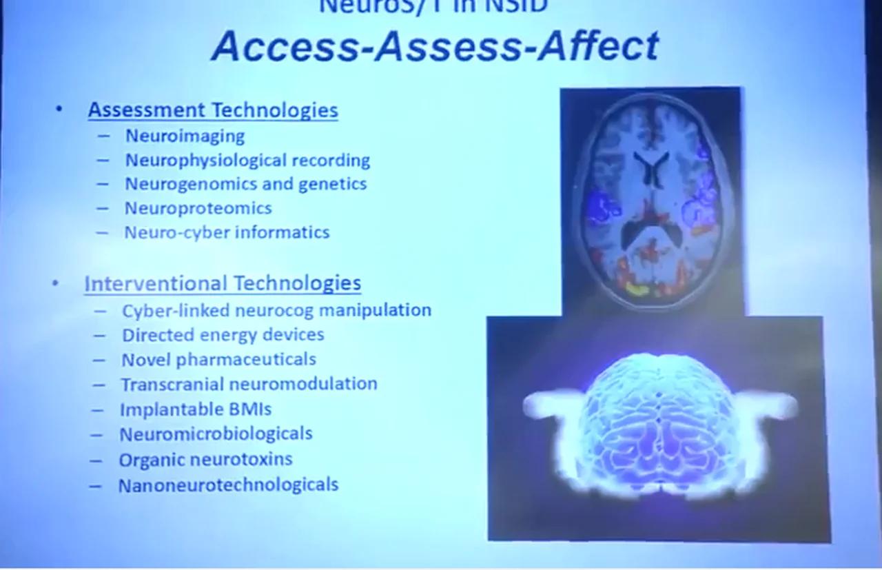 Neuroscientist Dr James Giordano: Neuro Weapons, DEW'S and Brain Implants