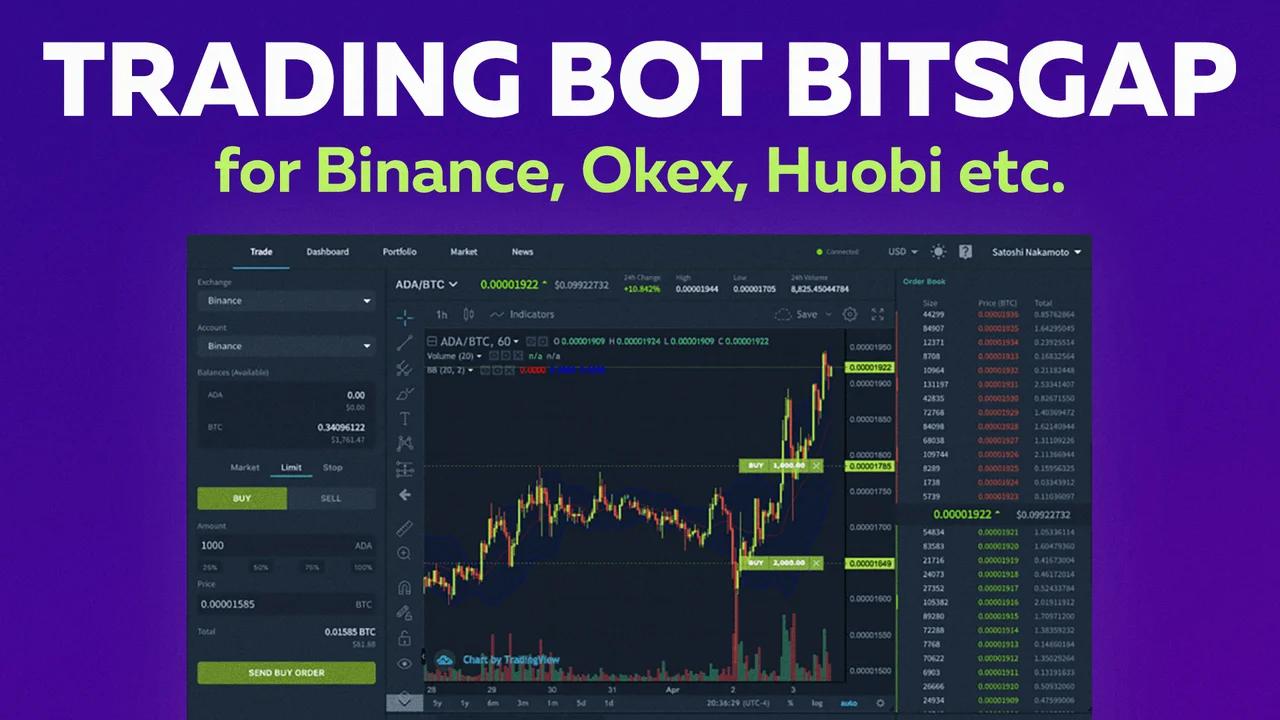 Trading Bot Bitsgap: High Frequency Trading in Crypto for Binance, Okex, Huobi etc.