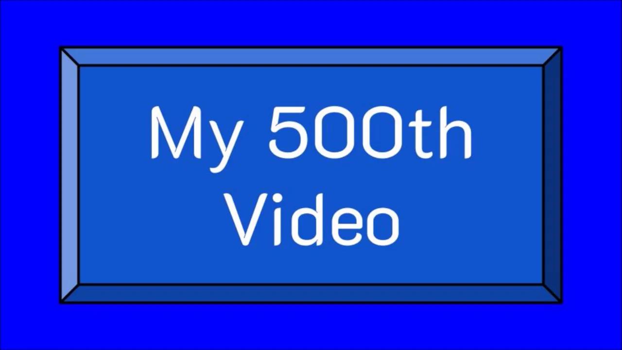 500th Video Special – Believe Life