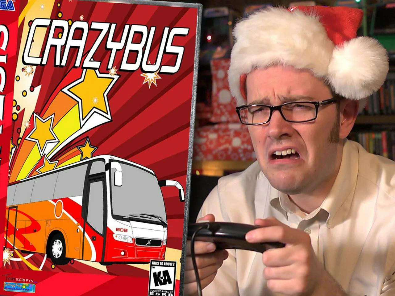 CrazyBus (Sega Genesis) Angry Video Game Nerd (AVGN) Episode 124