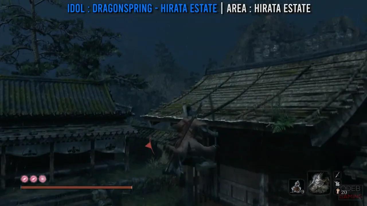 SEKIRO SHADOWS DIE TWICE - Pot Noble Harunaga Location Hirata Estate ...