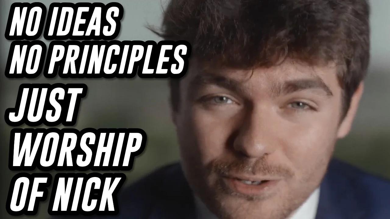Nick Fuentes: "America First is not an idea, it's not a principle, it ...