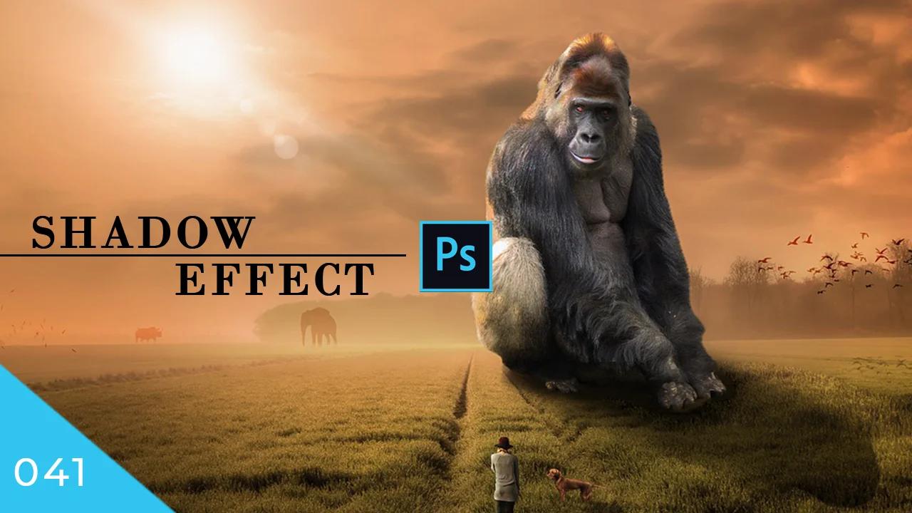 How to create a shadow in Adobe Photoshop