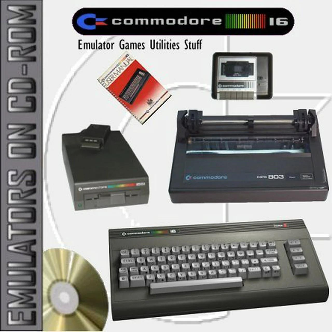 Commodore C16 - CD Cover