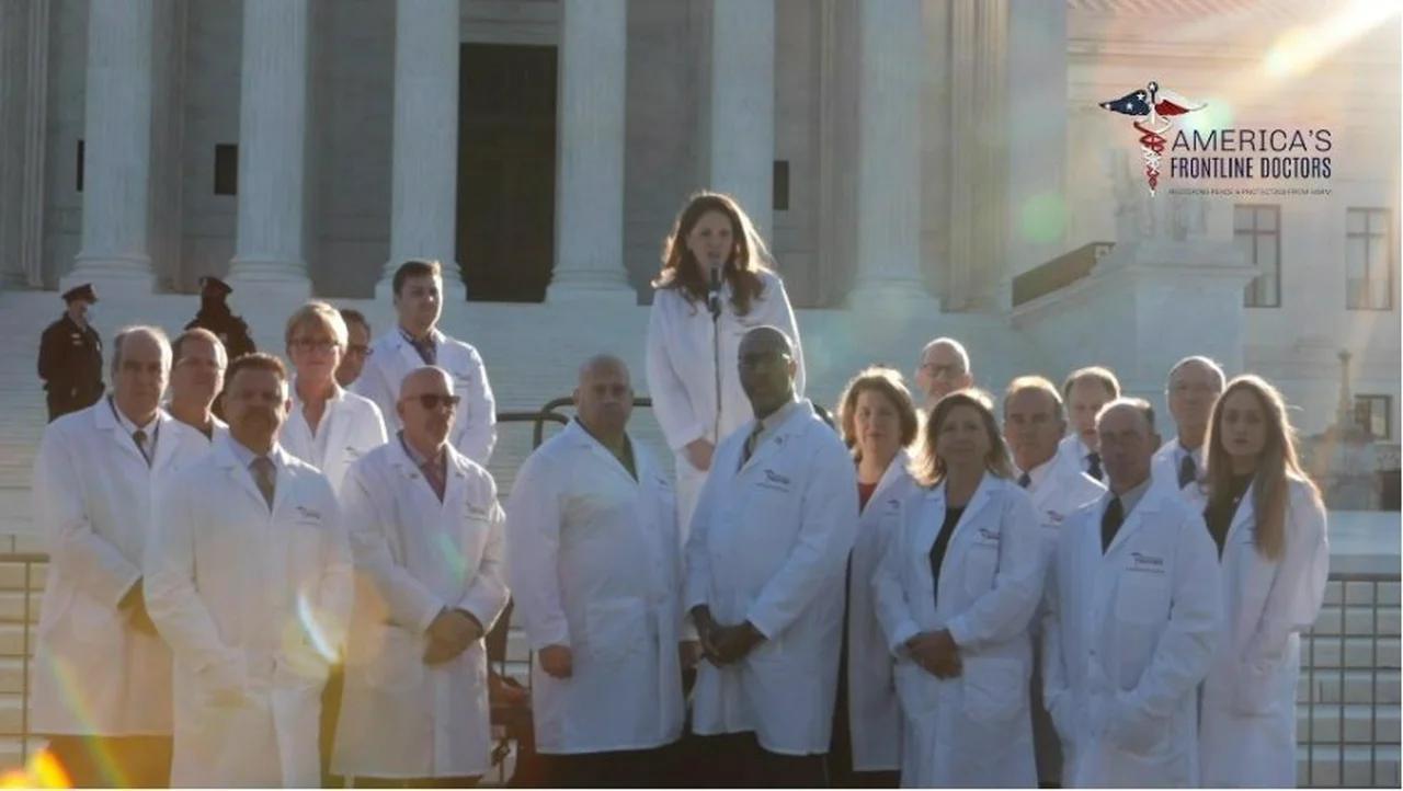 미국 최전선의사모임 두번째 회담 (한글자막) Americas' front line doctors 2nd white coat ...