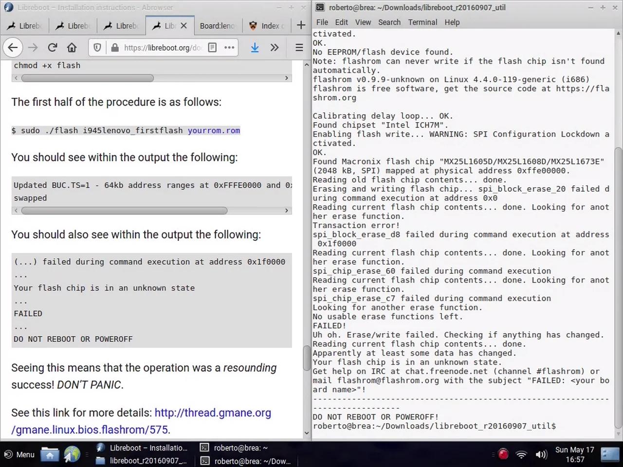 ThinkPad T60 Libreboot Demo