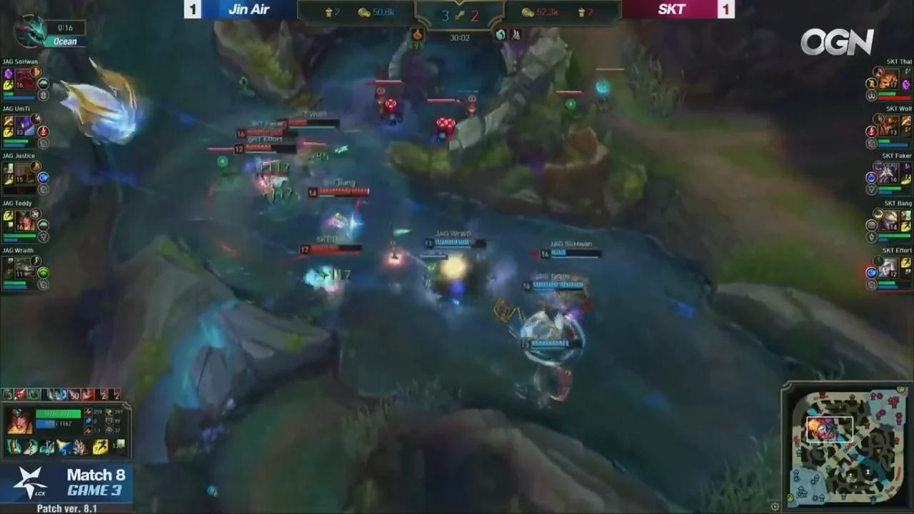 La PARTIDA MÁS LARGA de la HISTORIA de LEAGUE OF LEGENDS... | SKT vs JA | LCK 2018