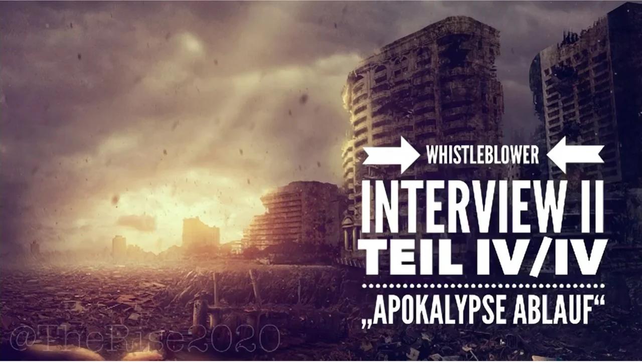 Alexander Laurent - Whistleblower Interview 2 Teil 4/4 "Apokalypse Ablauf"