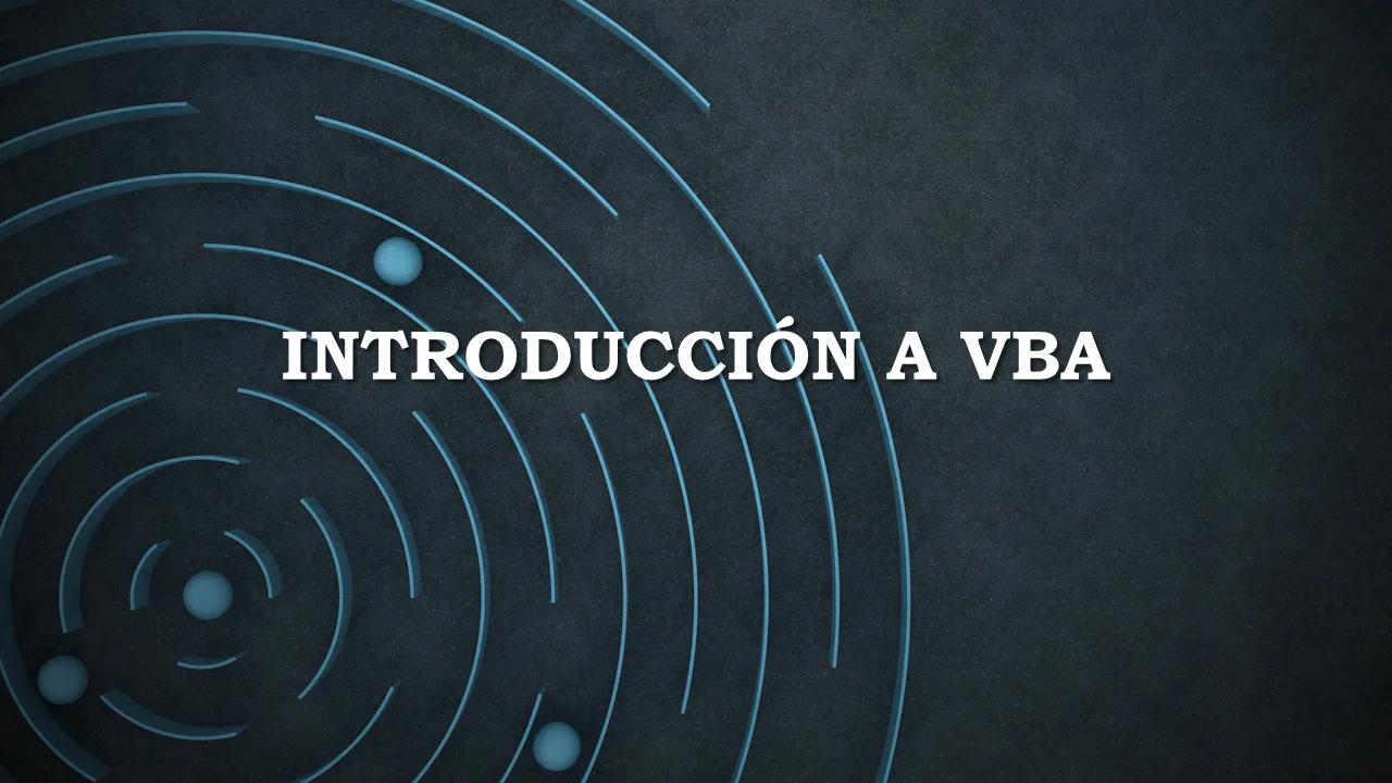 Aprenda VBA en 20 minutos