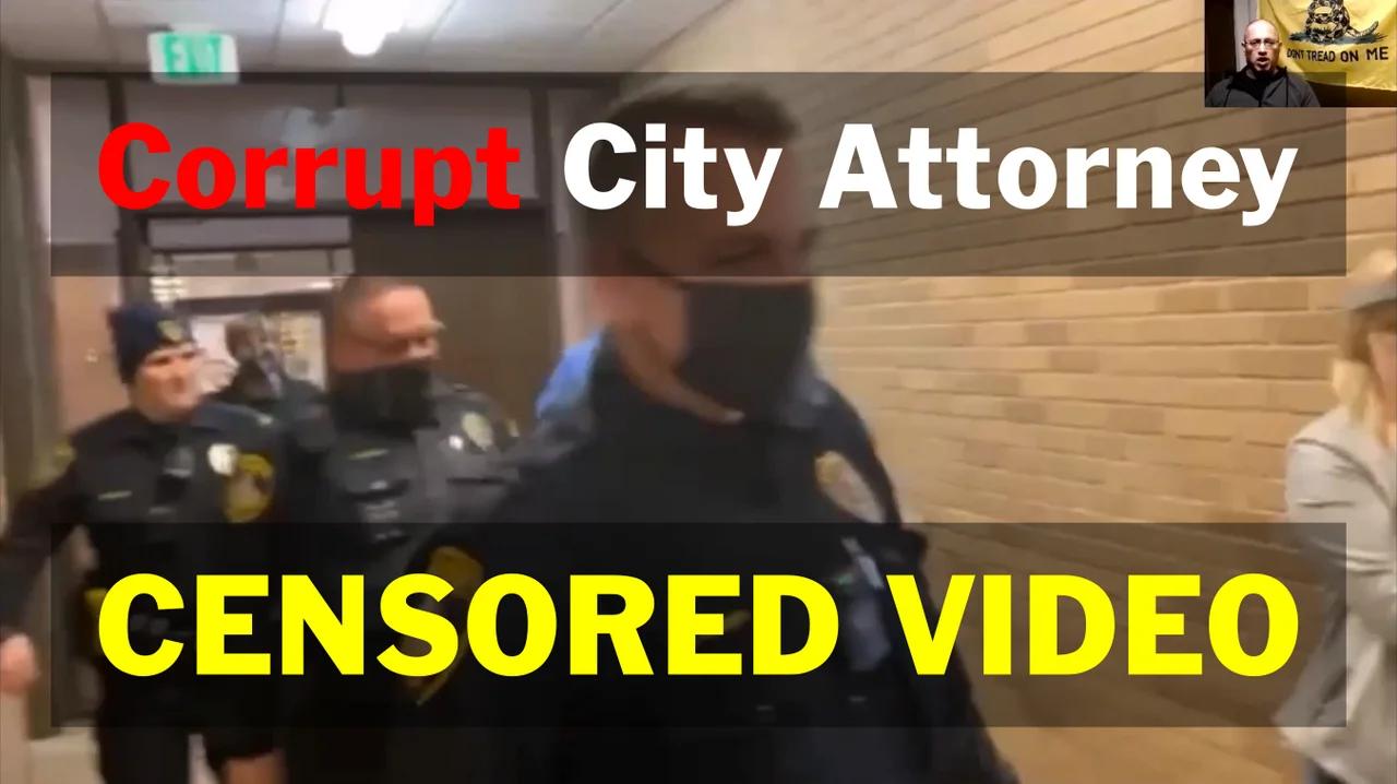 Censored Video: Albert Lea Minnesota City Attorney Refuses Service Of ...