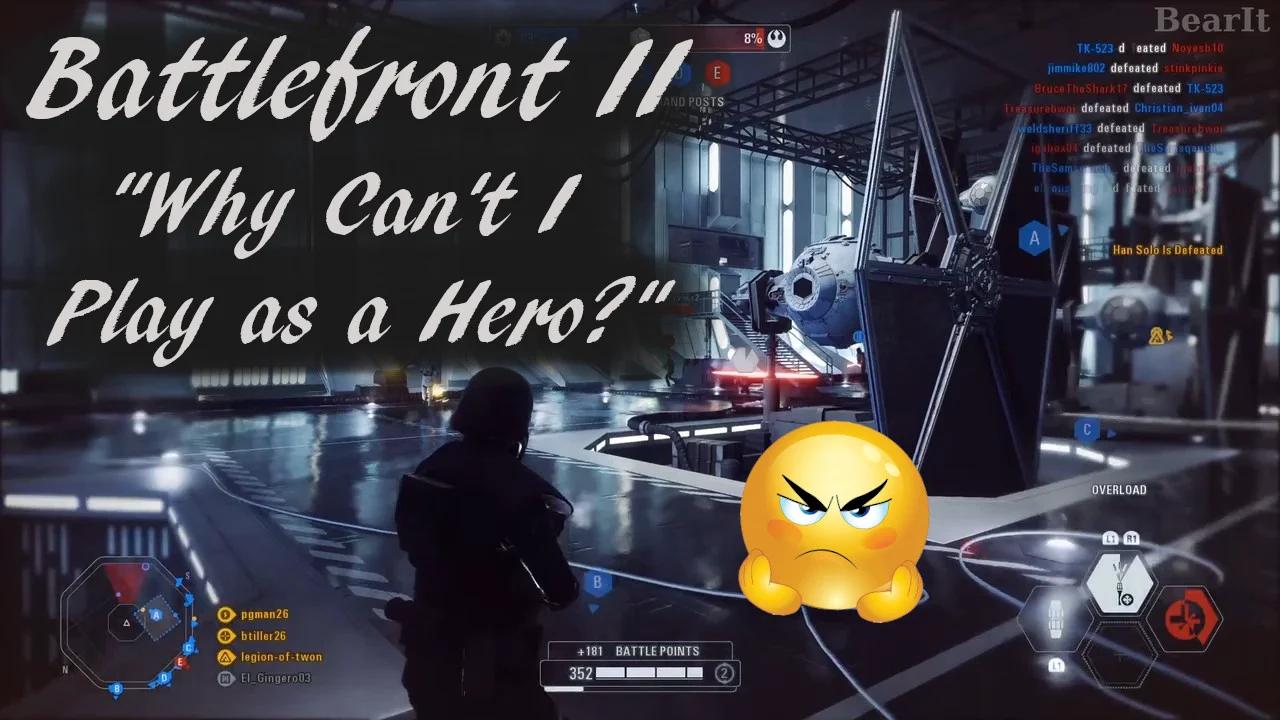 Battlefront 2 Non-Hero Gameplay