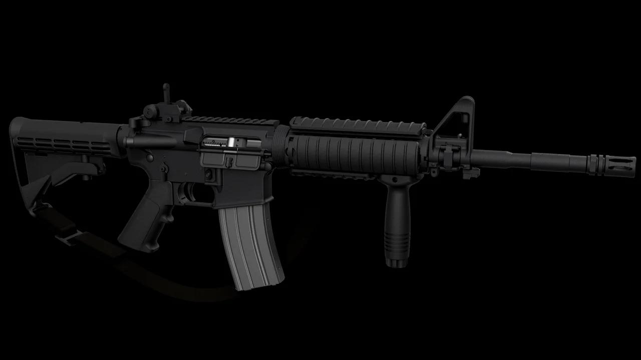 M4A1 Techincal Data Package + CAD Model