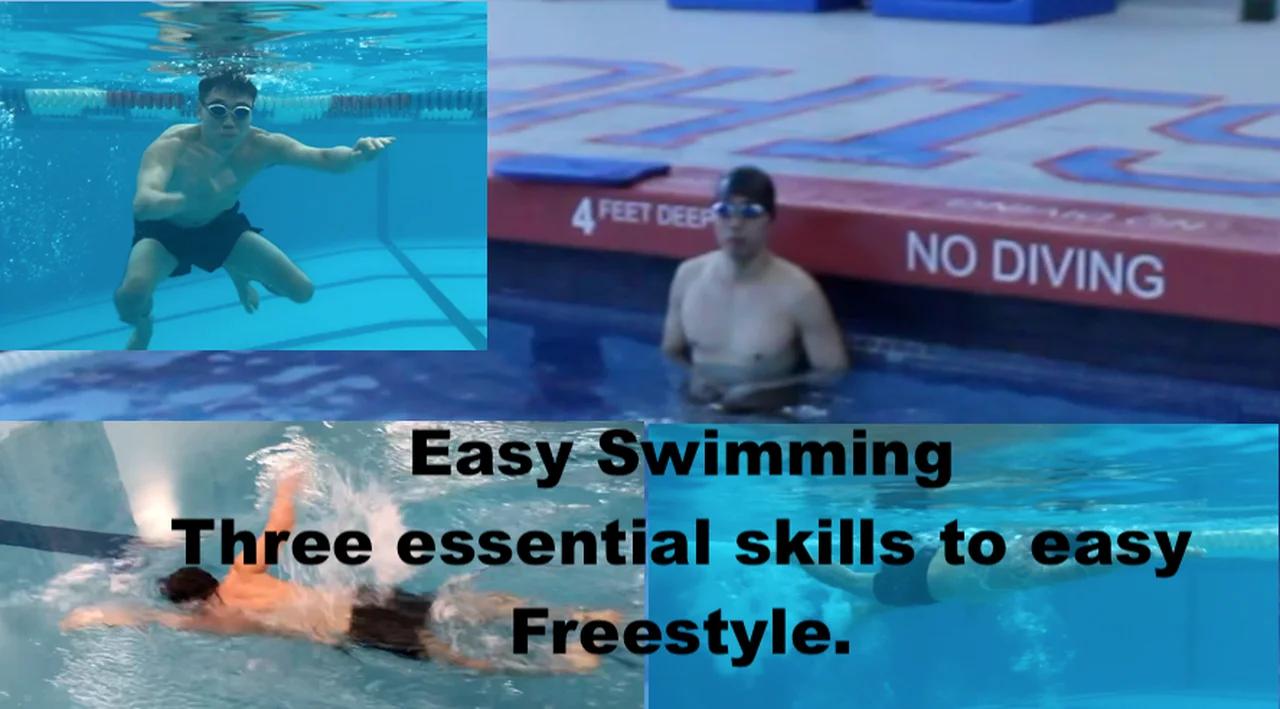 Swimming lesson: Learn to Swim Freestyle easily