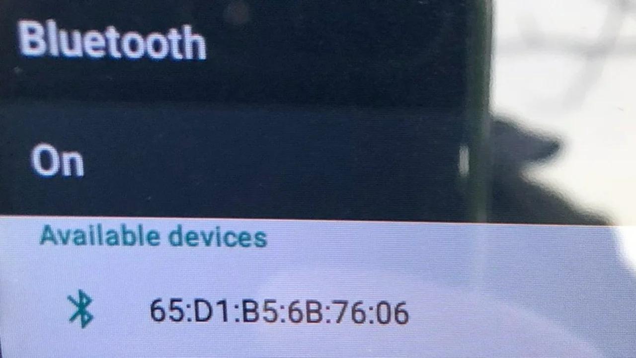 Strange Bluetooth MAC addresses seen on de-googled android device.