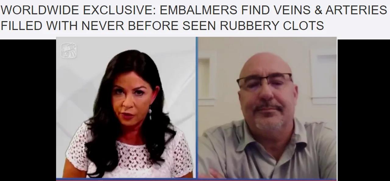 SHOCKING - EMBALMERS FIND IN THE VEINS & ARTERIES OF THE VACCINATED ...