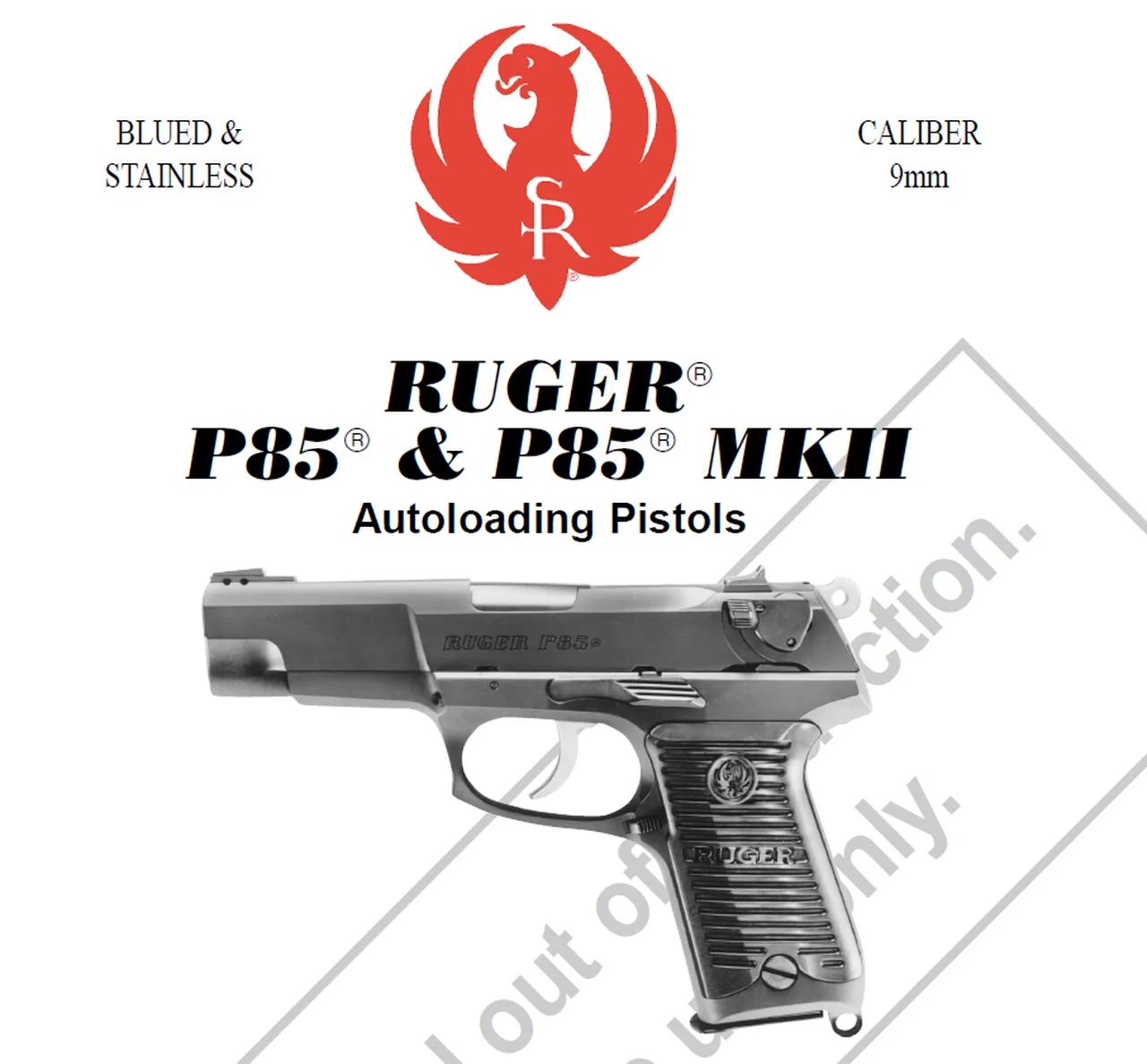 Ruger P85 Manual