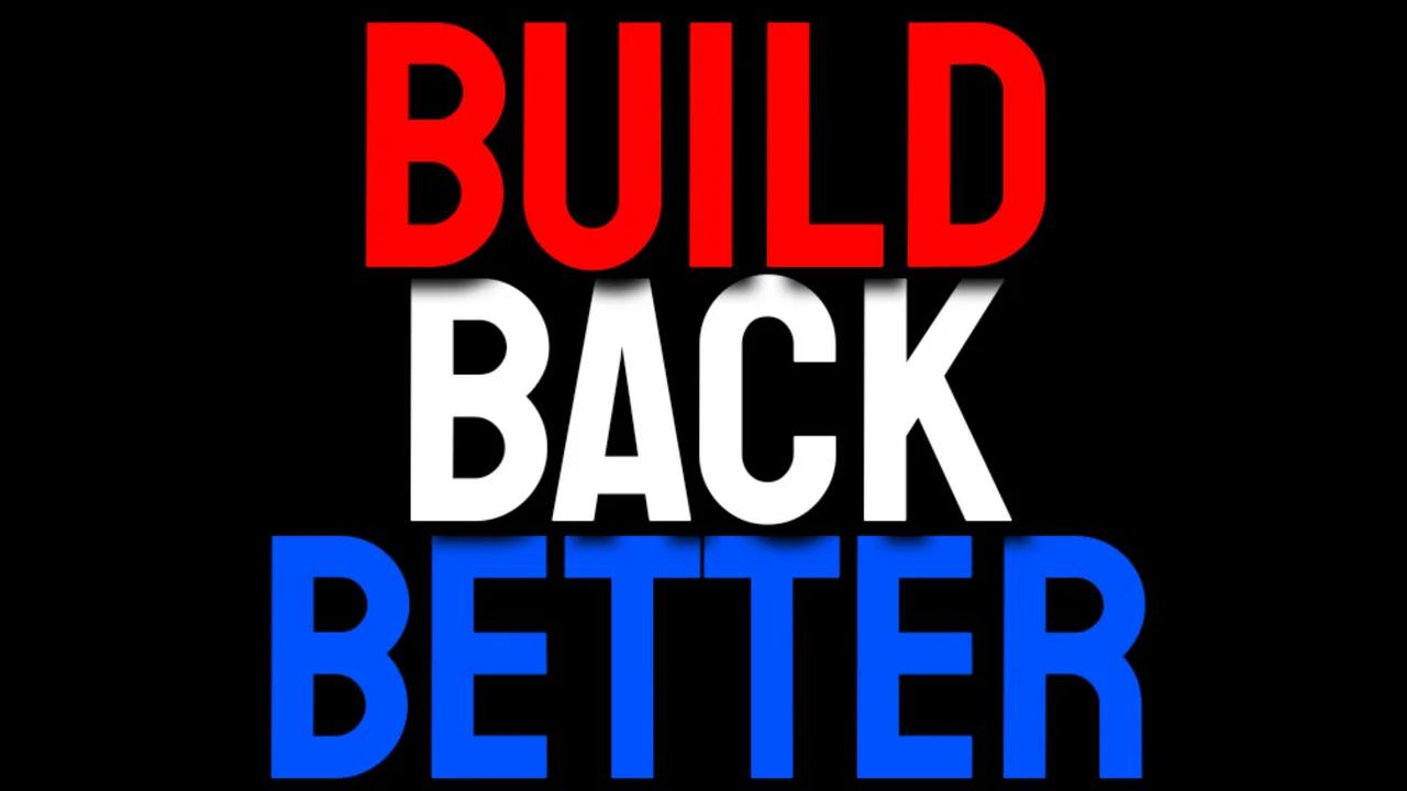 "Build Back Better" = UN Agenda 2030/Sustainable Development Goals ...