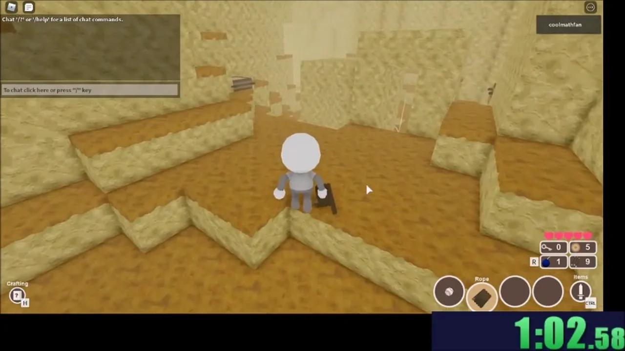 (Roblox) Super Cube Dungeon, Yellow Dungeon in 2:10