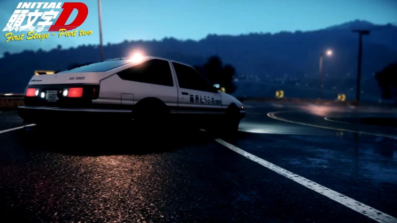 Initial-D 1st Stage Eurobeat Mix (All songs in order) [Part Two]