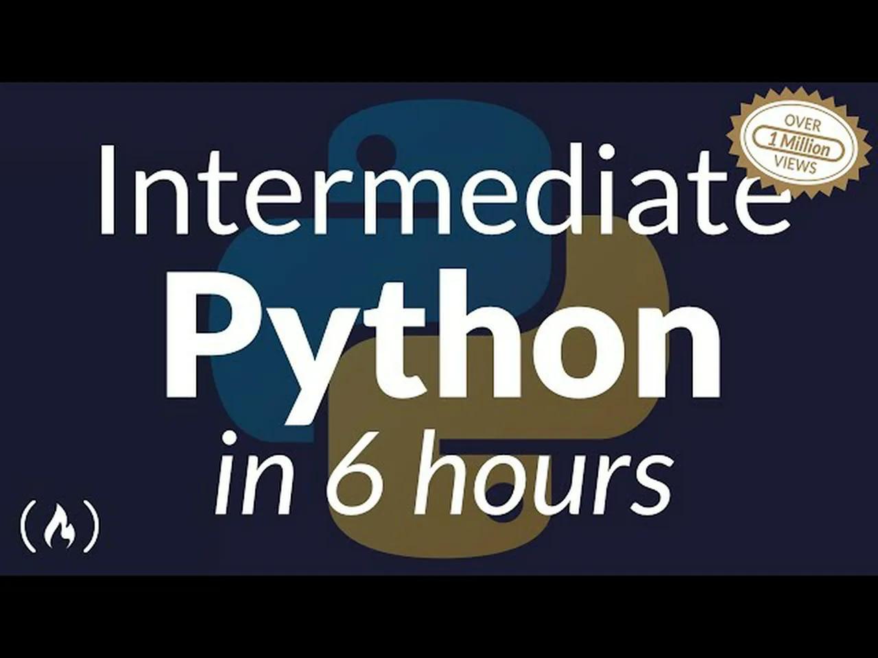 Intermediate Python Programming Course Intermediate Python Programming Course