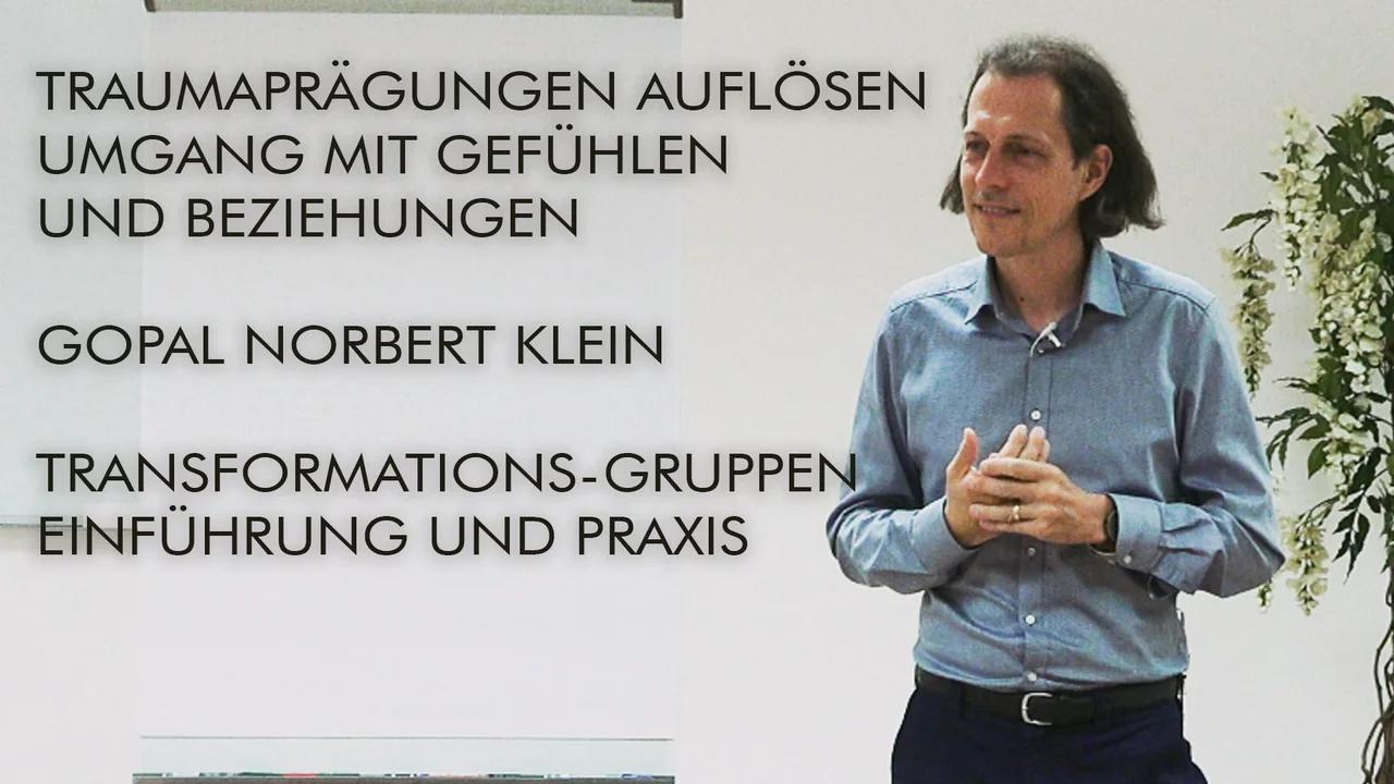 Gopal Norbert Klein, die Transformations-Gruppe TFM – Einführung und ...