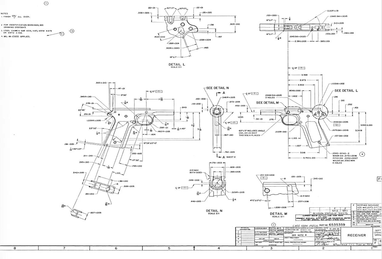 M15 GO Technical Data Package