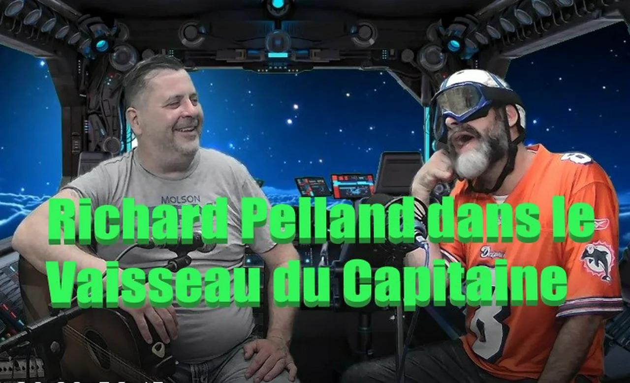 Le vaisseau du Capitaine Cosmos avec Richard Pelland