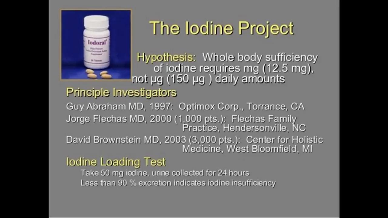 Essential Health Benefits Of Iodine Dr Jorge Flechas