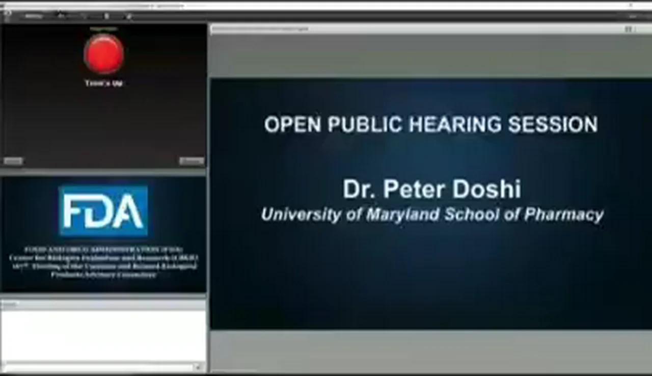 Peter Doshi on FDA rejecting 3rd dose