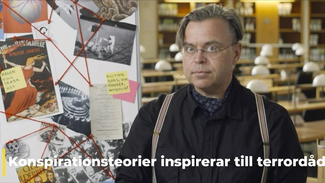 Konspirationsteorier inspirerar till terror