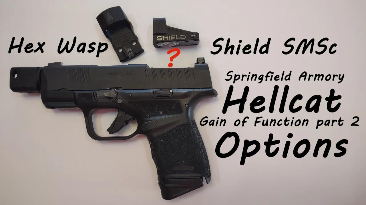 Springfield Armory Hellcat Rdp Hex Wasp Vs Shield Smsc Gain Of Function Part 2