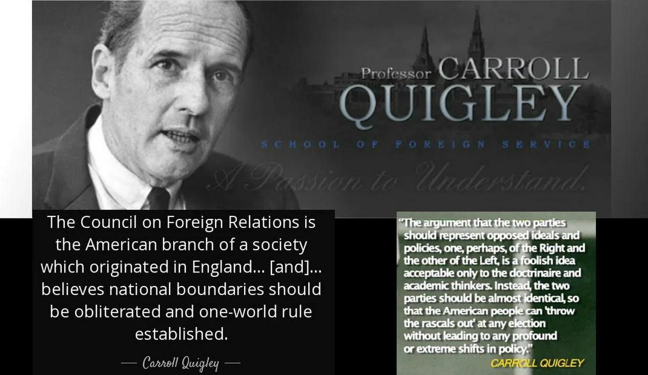 Professor Quigley: Evolution of Civilisation: How the American Elite Think